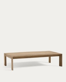 Zahradní konferenční stolek z masivu akácie 82,5x140 cm Ambra – Kave Home
