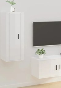 vidaXL Nástěnná TV skříňka 40x34,5x100 cm [816683] Barva: šedá sonoma