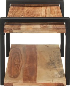 vidaXL TV stolek 90 x 40 x 40 cm masivní akáciové dřevo [320495]