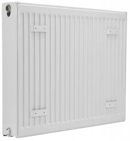 Invena Prov K22, panelový radiátor 550x800 mm s příslušenstvím 1347W a bočním připojením, bílá, INV-UG-91-558-A