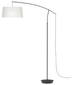 Nastavitelná nadčasová stojací lampa Arco Floor Barva: Bílá