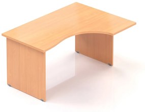 Ergonomický stůl Visio 140 x 100 cm, pravý, buk