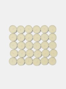 Sinsay - Sada čajových svíček Vanilla 30 pack - krémová
