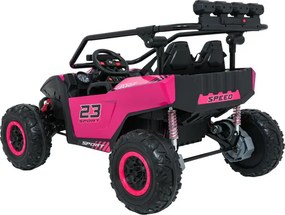 Elektrické autíčko Buggy TURBO 23 růžové