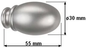 GARNÝŽE-HEBR Garnýž Beluno satina dvojitá 240 cm