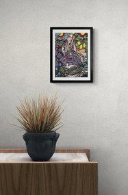 Yulia Novikova | Návyky Rám: Černý, Velikost: 60 x 40 cm