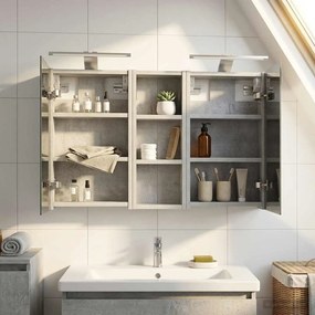 Sada koupelnových skříněk 3 ks 80 x 10,5 x 50 cm 3403659