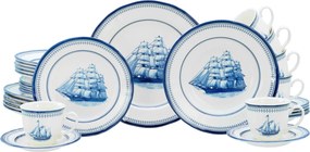 XXXLutz KOMBINOVANÁ SOUPRAVA Segelschiff blau 30dílné Creatable - Online Only nádobí - 007768071101