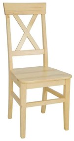 Drewmax KT107 dřevěná židle masiv borovice