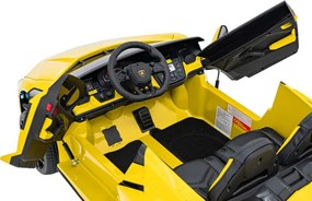 Elektrické autíčko Lamborghini Revuelto XL žluté