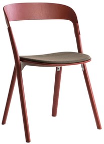 MAGIS - Židle PILA s čalouněným sedákem