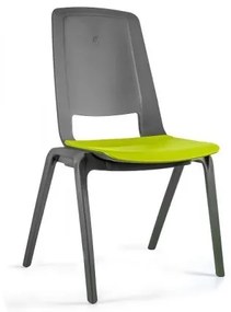 Plastová židle FILA - oliva - 3D5269