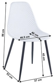 Židle Terence (bílá). 1040319