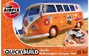 Airfix Quick Bulid J6032 Volkswagen Camper Van Surfin