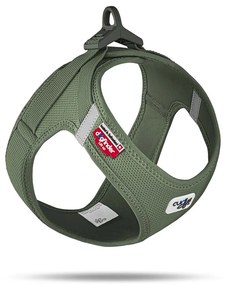 CURLI Postroj pro psy se sponou Air-Mesh Moss L, 8-10 kg