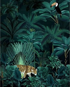 Komar Vliesová fototapeta Jungle Night 200 x 250 cm