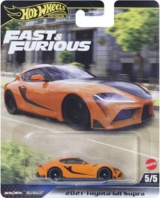 Mattel Hot Wheels Premium Fast & Furious (více druhů) Vícebarevná