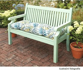 Dřevěná zahradní lavička, neo mint, 150 cm, KOLNA