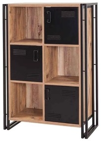 Designový regál Ilaria 89 cm borovice
