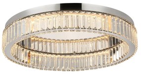 Luxusní stropní svítidlo Spark 60 stmívatelné Chrome