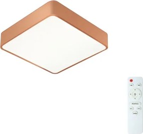 BRILAGI - LED Stm. strop. svítidlo POOL SQUARE LED/36W/230V 40x40 cm měděná+DO