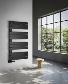 Aqualine Mythos otopné těleso rovné boční připojení 500 x 1130 mm černá mat LLM511B