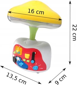 Bestent Noční lampa - projektor MUSHROOM