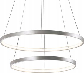 Závěsná lampa Circle 11525-21 Just Light Led 45W 3000K stříbrná