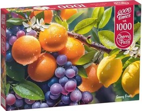 CHERRY PAZZI Puzzle Prosluněné ovoce / 1000 dílků / 70 x 50 cm