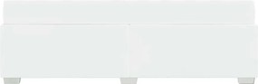 Rám postele Bílá 200 x 200 cm PVC 3399251