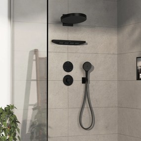Hansgrohe ShowerSelect Comfort S, termostat pod omítku, černá matná, HAN-15559670