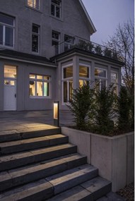 LA 1002957 FLATT POLE 65 Outdoor, stojací LED svítidlo, 3000K, IP65, antracitové/hnědé - BIG WHITE (SLV)