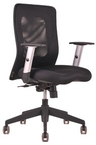 Office Pro Kancelářská židle na kolečkách Office Pro CALYPSO - s područkami Černá 1111