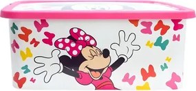 STOR Úložný box 13l Minnie / 38,7 x 28,7 x 15 cm / plast