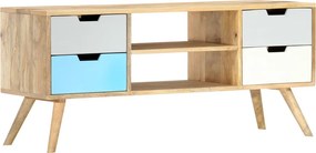 vidaXL TV stolek 110 x 35 x 48 cm masivní mangovníkové dřevo [286483]