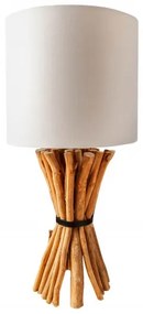 Stolní lampa Euphoria 56cm longan wood/ 40506