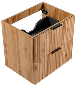 Koupelnová skříňka s deskou ADEL Oak D120/1 | 120 cm