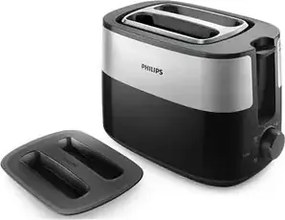 Philips Daily Collection HD2517/90 černá / Topinkovač / 830 W / aut. v