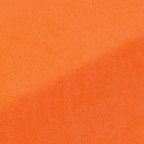 Napínací prostěradlo froté EXCLUSIVE oranžové 90 x 200 cm