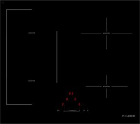 Philco PHD 61 FS - indukční varná deska