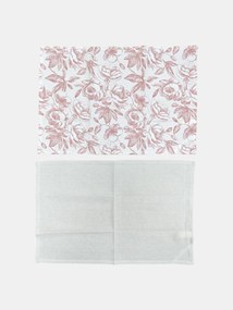 Sinsay - Sada kuchyňských utěrek s bavlnou 2 pack - růžová
