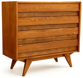 Dřevěná komoda Postelia PATTI 4 zásuvky 100x45 cm z masivu
