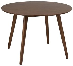 Hnědý jídelní stůl Armrest Vintage- Ø106*75 cm