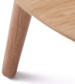 Sada konferenčních stolků Paricia 88 cm přírodní dub