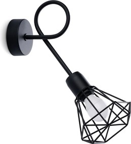 Sollux Lighting Nástěnné svítidlo ARTEMIS 1S černé