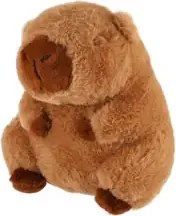 TEDDIES Plyšová kapybara / 22 cm / 3 barvy / od 0 měsíců
