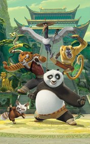 Walltastic fototapeta Kung Fu Panda 152,4 x 243,8 cm