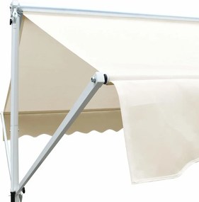 Volně stojící markýza 500 x 300 cm krémová 145883