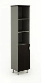 Kancelářská skříň vysoká s nikou Berlin Lux - výška 207 cm - B421 - 3D591