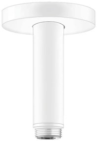 Hansgrohe - Stropní rameno S 10 cm, matná bílá 27393700